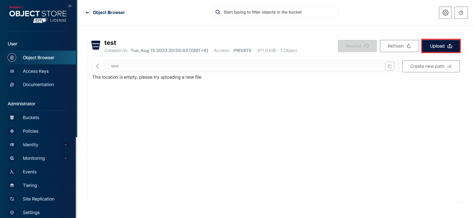 Minio快速入门 | Lzq's blog