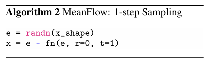 2025 Mean Flows for One-step Generative Modeling论文精读 | Lzq's blog